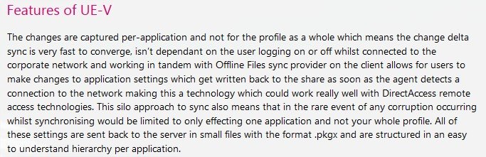 TUTOS.EU : Microsoft User Experience Virtualization UE-V