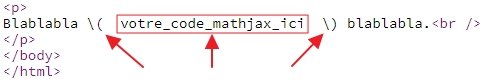 TUTOS.EU : Les formules mathématiques en HTML avec mathjax