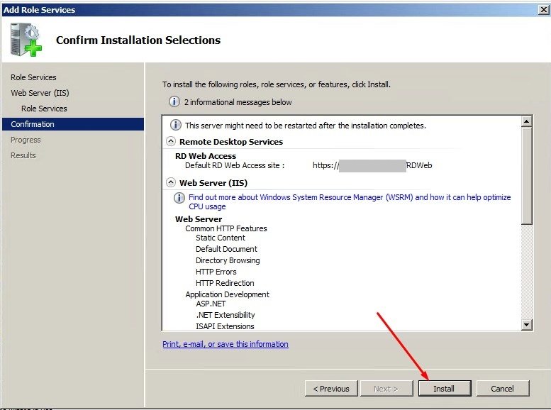 TUTOS.EU : Installer Remote Desktop Web Access sur un RDS 2008 R2