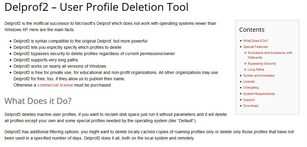 TUTOS.EU : Lister les profils locaux datant de plus de 30 jours