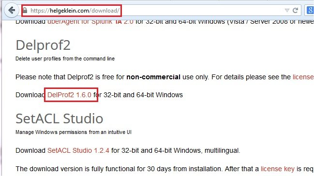 TUTOS.EU : Lister les profils locaux datant de plus de 30 jours