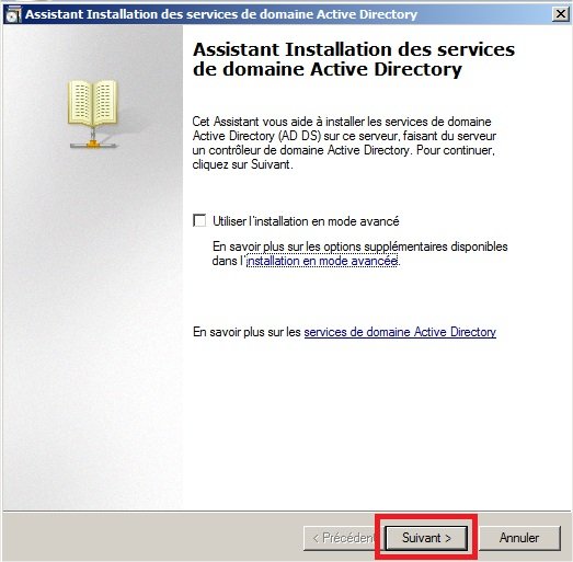 TUTOS.EU : Installer le rôle de DC sur 2008 R2