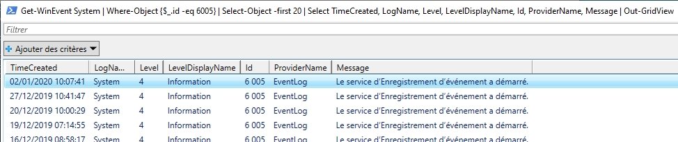 TUTOS.EU : Afficher le résultat sur une interface graphique en Powershell