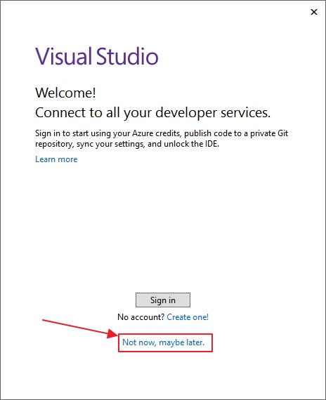 TUTOS.EU : Commencer un projet CSharp avec VStudio 2019