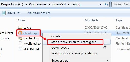 TUTOS.EU : Installer et configurer un client openvpn sur Windows