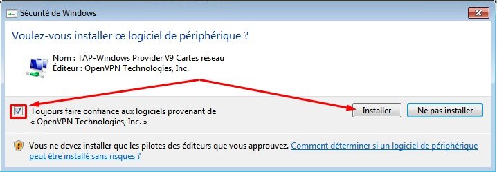 TUTOS.EU : Installer et configurer un client openvpn sur Windows