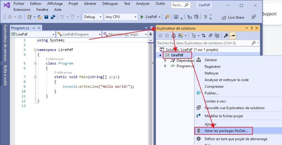 TUTOS.EU : Lire le texte contenu dans un fichier pdf avec C Sharp