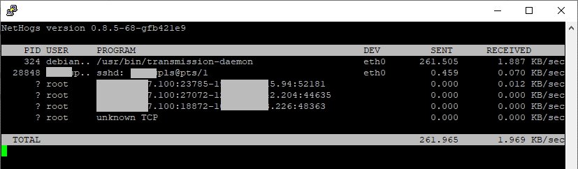 TUTOS.EU : Monitorer le traffic réseau sous Linux avec nethogs et autre
