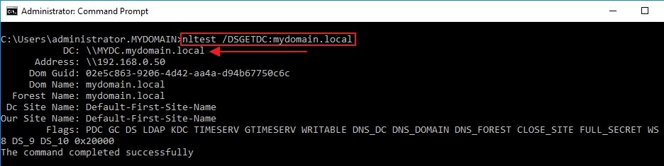 TUTOS.EU : Trouver ou forcer le contrôleur de domaine utilisé
